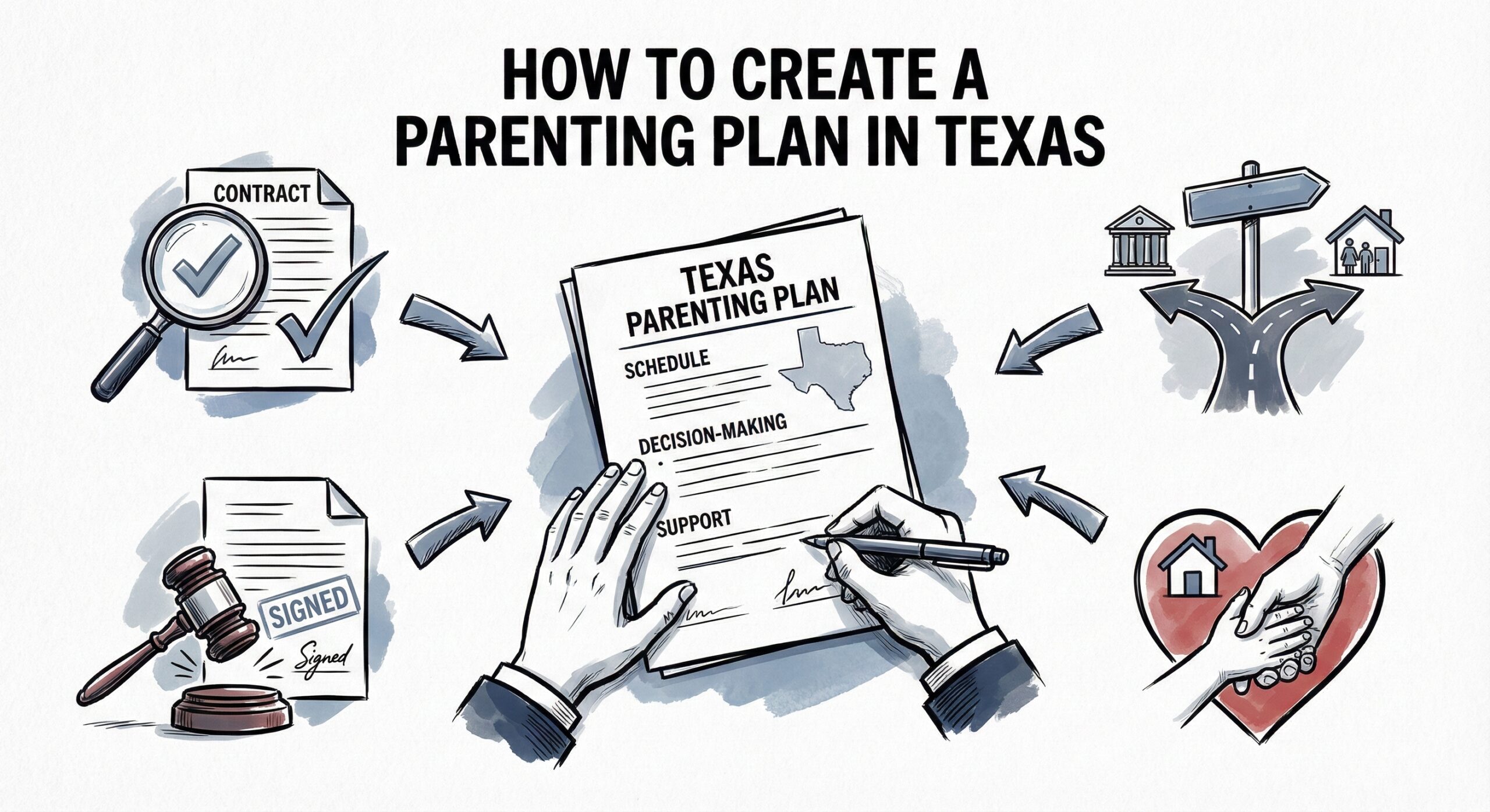 How to Create a Parenting Plan in Texas Explained